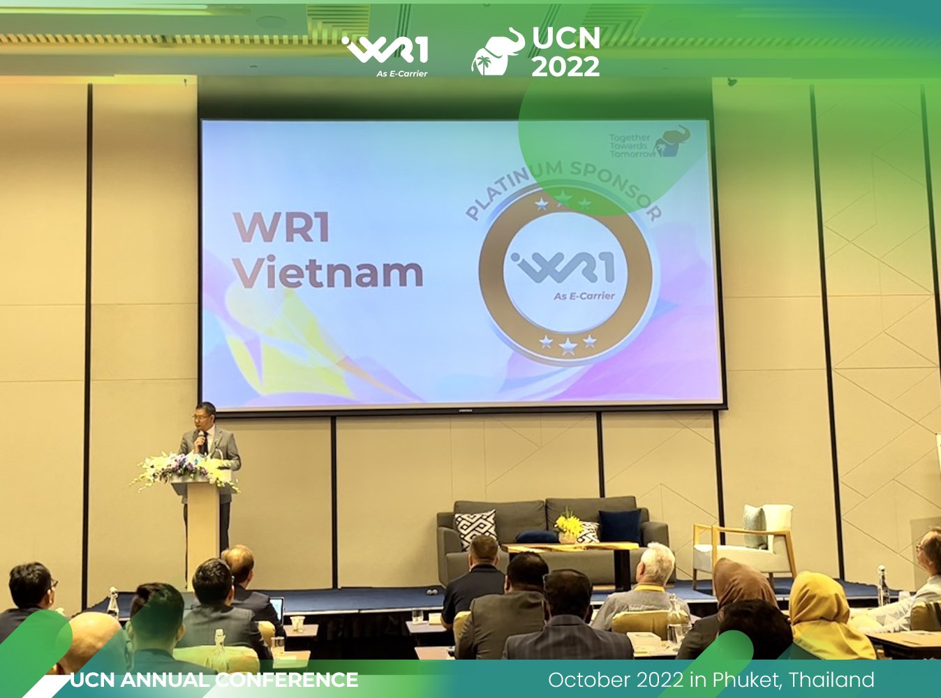 WR1 OFFICIALLY LAUNCHED THE BRAND WITH THE INTERNATIONAL LOGISTICS ...