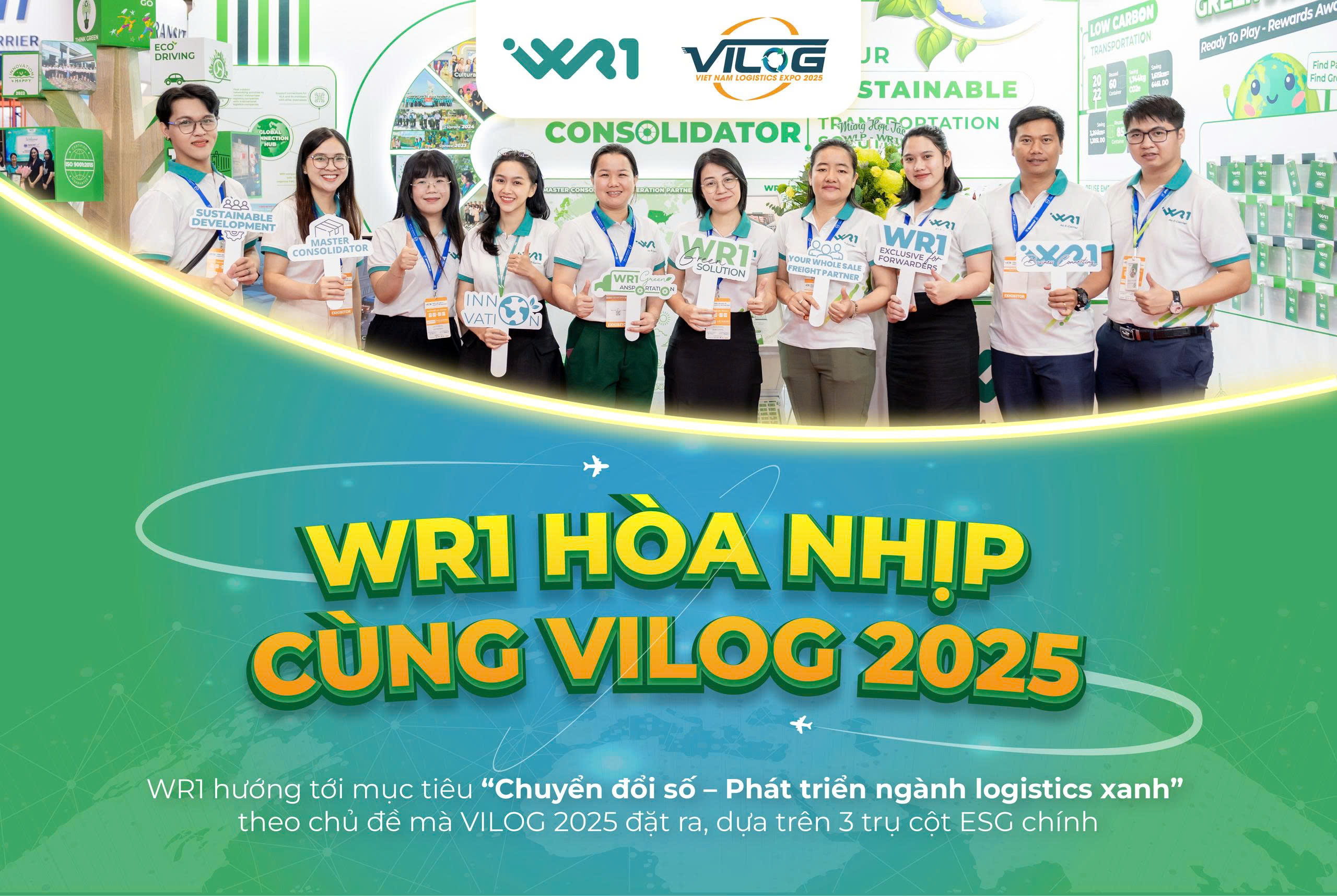 WR1 hoà nhịp cùng VILOG 2025: Xanh hóa – Số hoá - Trung lập - WR1 ...